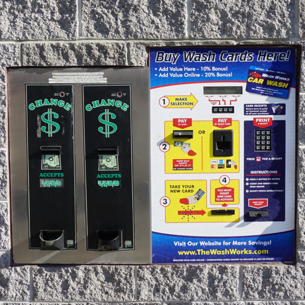 WashCard Dispenser | Wash Works